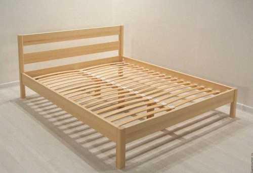 Кровать двухспальная из массива 008