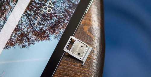Лоток симкарты Samsung Tab S6 серый