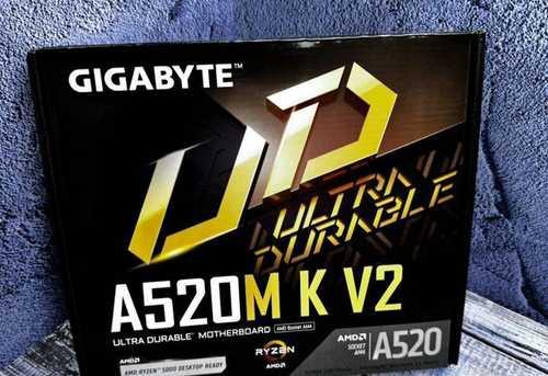 Материнская плата gigabyte A520M K V2 (am4)