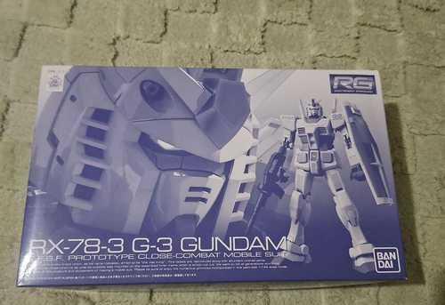 Фигурка Bandai RG1/144 RX78-3 G-3 Gundam Модель