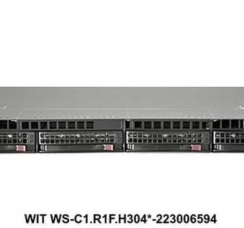 Сервер Supermicro WIT WS-C1.R1F.H304-223006594