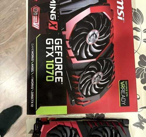 Видеокарта gtx 1070 8gb msi