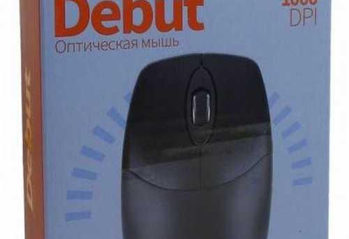 Мышь проводная Perfeo Debut 3 кн. 800 DPI, USB, че