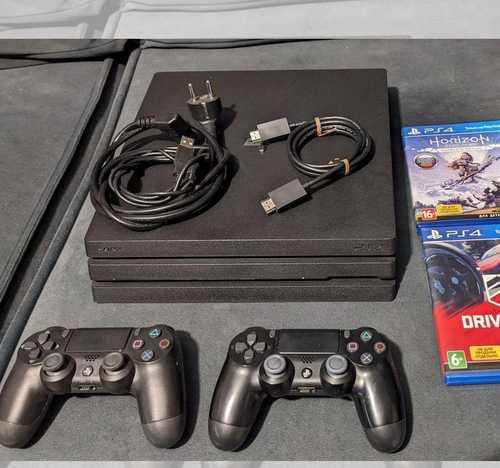 Sony playstation 4 pro с играми