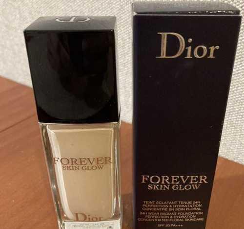 Тональный крем Dior forever skin glow оттенок 0N