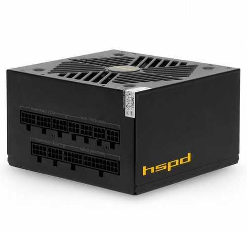 Hspd, 850W 80  Gold (ATX, 2.52, Full modular, 1x24(20 4)pin mesh 550mm, 1xCPU*2 8(4 4)pin 650 150mm