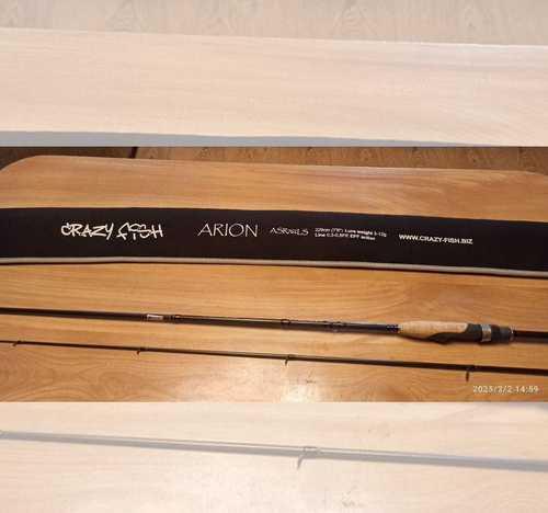 Спиннинг Crazy Fish Arion ASR 762 LS