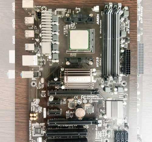 Материнская плата gigabyte GA-970a-ds3p