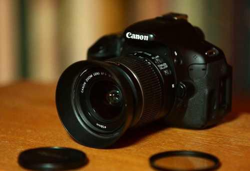 Canon 600D Kit + 18-55mm (144 000 пробег)