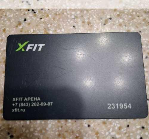 Абонемент в фитнес клуб xfit