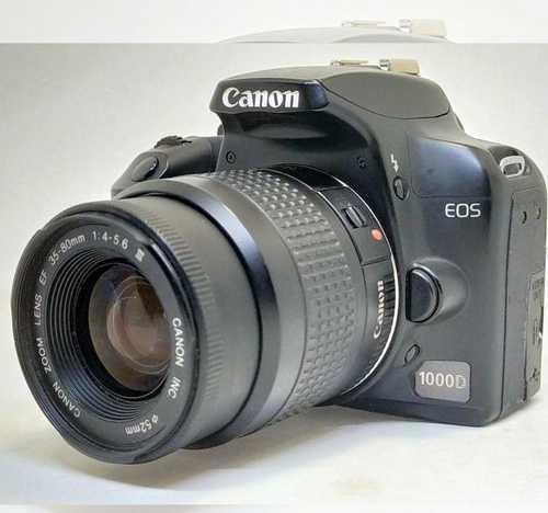 Зеркальный фотоаппарат Canon EOS 1000D Kit