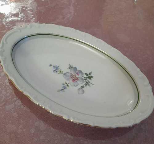 Блюдо овальное,фарфор,Kahla