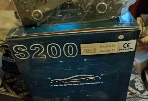 Магнитола S 200 для Рено Колеос