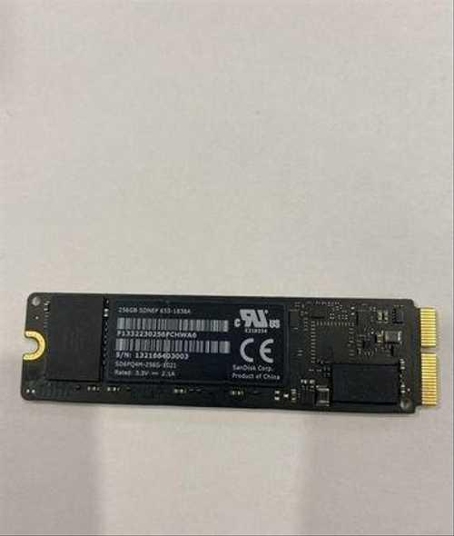 Apple SSD 256GB sdnep 655-1838A