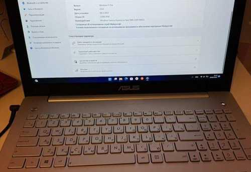 Игровой ноутбук бу Asus n550j 15,6 i7