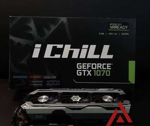 Видеокарта inno3D GeForce GTX 1070 iChill
