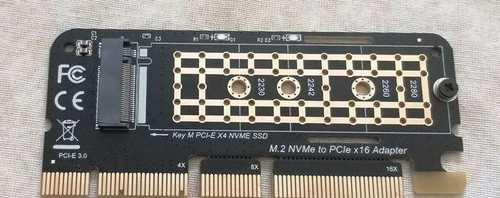 Переходник для SSD M2 NVMe на PCIe