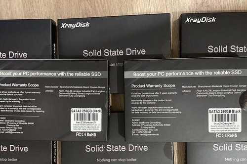 Ssd диск Xray 240gb/256gb/ Новые