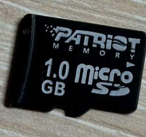 Карта памяти microsd 1gb