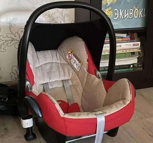 Автолюлька maxicozy 0  и крепления для bugaboo