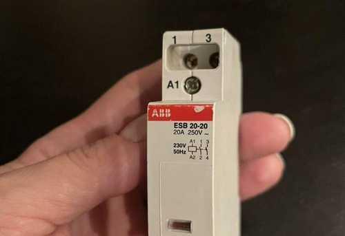 Модульный контактор авв еsb 20-20