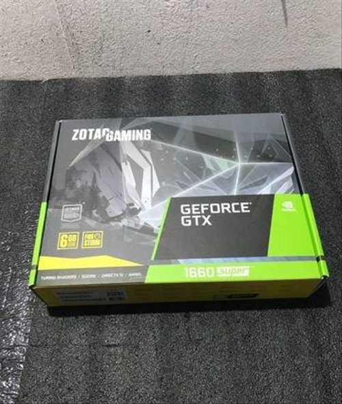 Видеокарта nvidia GeForce GTX1660 Super Zotac 6Gb