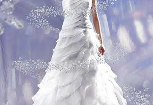 Платье свадебное новое р40-42 мс118