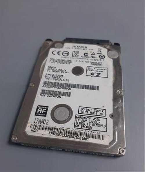 Жесткий диск HDD 2.5" Hitachi 500Gb (Комса)
