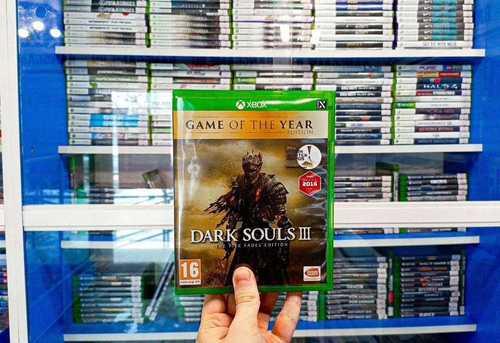 Dark souls 3 game of year edition xbox one