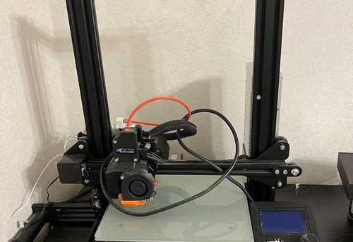 Creality ender 3 с BTT SKR mini E3