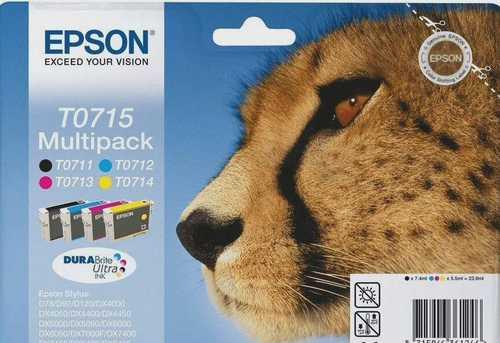 Epson T0715 Multipack C13T07154022 картридж, компл