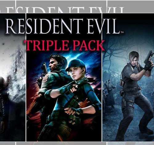 Resident Evil Triple Pack (pt.4-5-6) PS4/PS5 RU