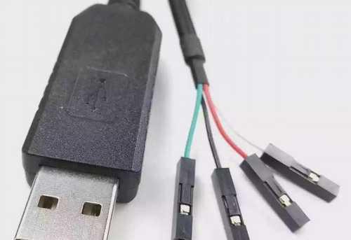 Usb конвертёр pl2303hx COM TTL rs232 программатор