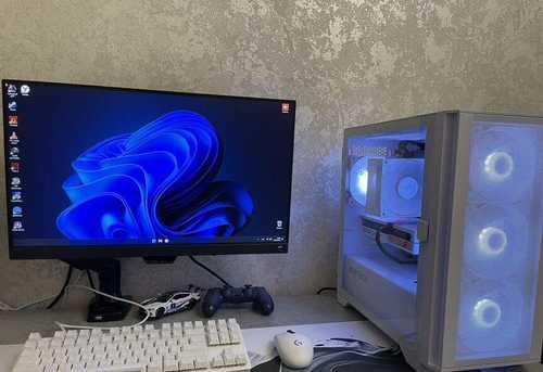 Игровой компьютер в красивом корпусе на i5 12400F