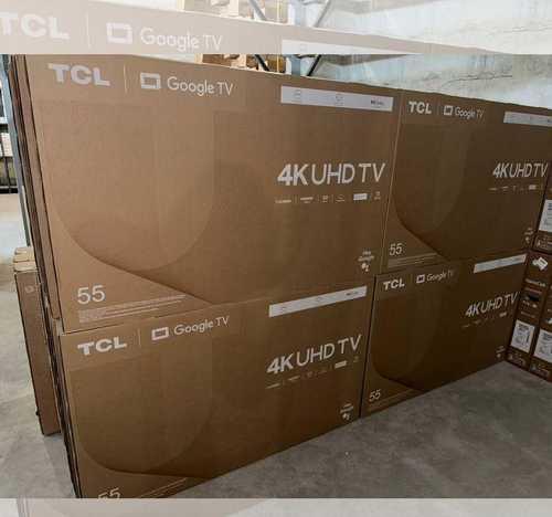 Телевизор 55 дюймов. TCL 55V6B 4K. Новый, Гарантия