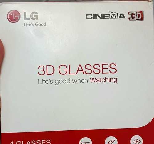 3D очки lg