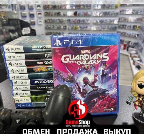 Стражи Галактики Marvel PS4 диск новый