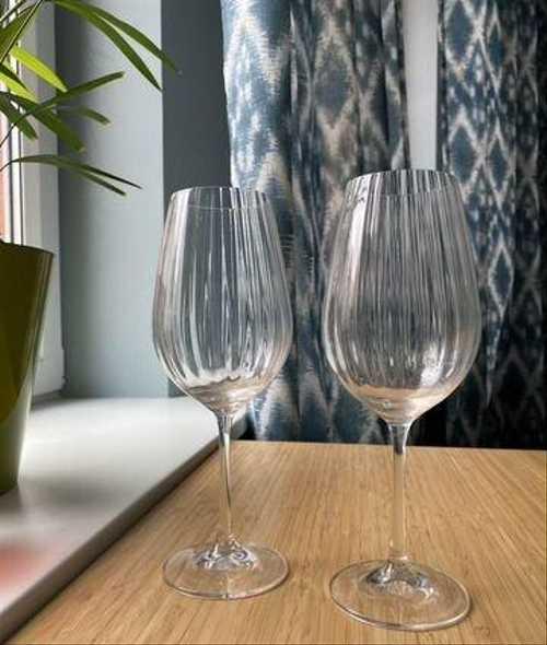 2 бокала Zara Home зара хоум для белого вина