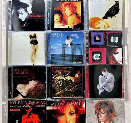 Музыкальные CD диски Mylene Farmer дискография