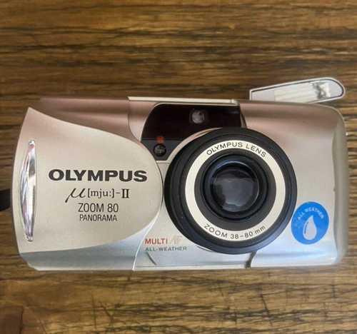 Пленочный фотоаппарат olympus mju ii zoom 80