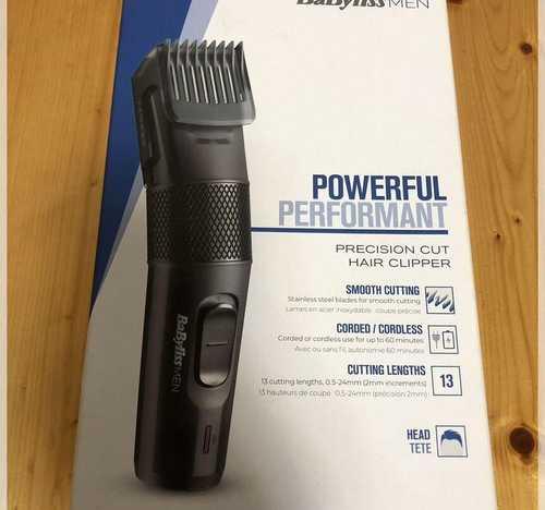 Машинка для стрижки Babyliss men E786E