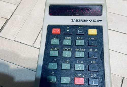 Калькулятор СССР электроника