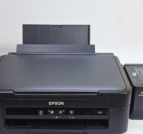 Мфу Epson L222 плохая печать