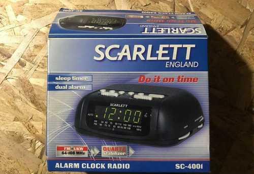 Часы с радио Scarlett