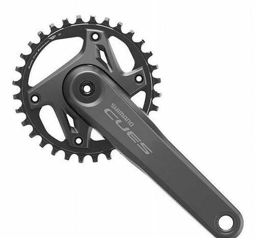 Система шатунов Shimano Cues FC-U6000, звезда NW 34Т, 170 mm