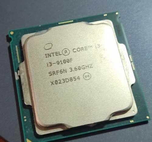 Процессор intel core i3 9100f