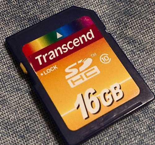 Карта памяти Transcend 16GB