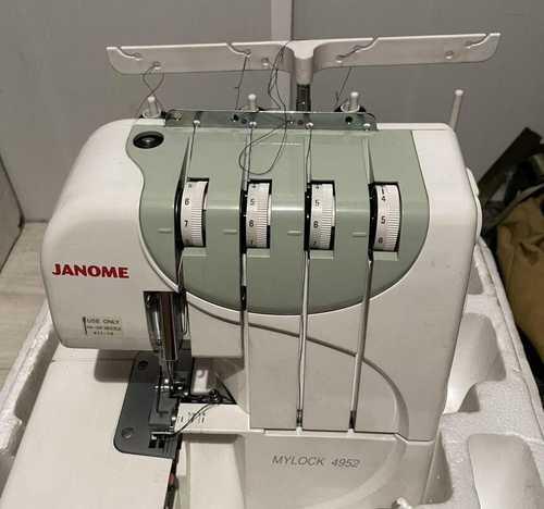 Швейная машина janome my lock 4952 ml4952