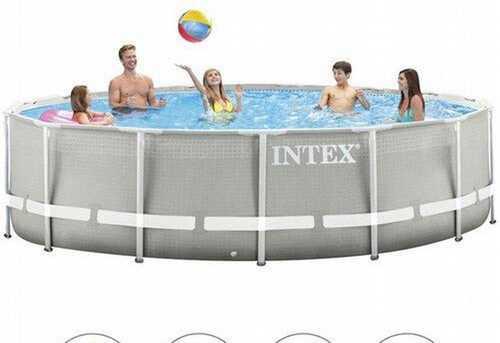 Каркасный бассейн intex