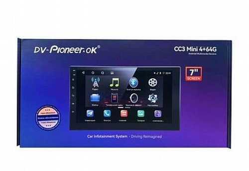 2 DIN 7" DV-Pioneer ok CC3 Mini Android 14 4